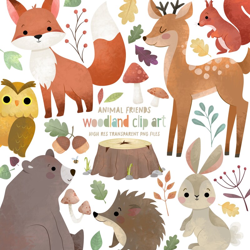 Hand Drawn Animal - Etsy