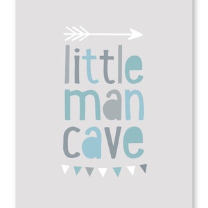 Nursery Decor Boy, Little Man Cave, Nursery Wall Art Adventure, Nursery ...