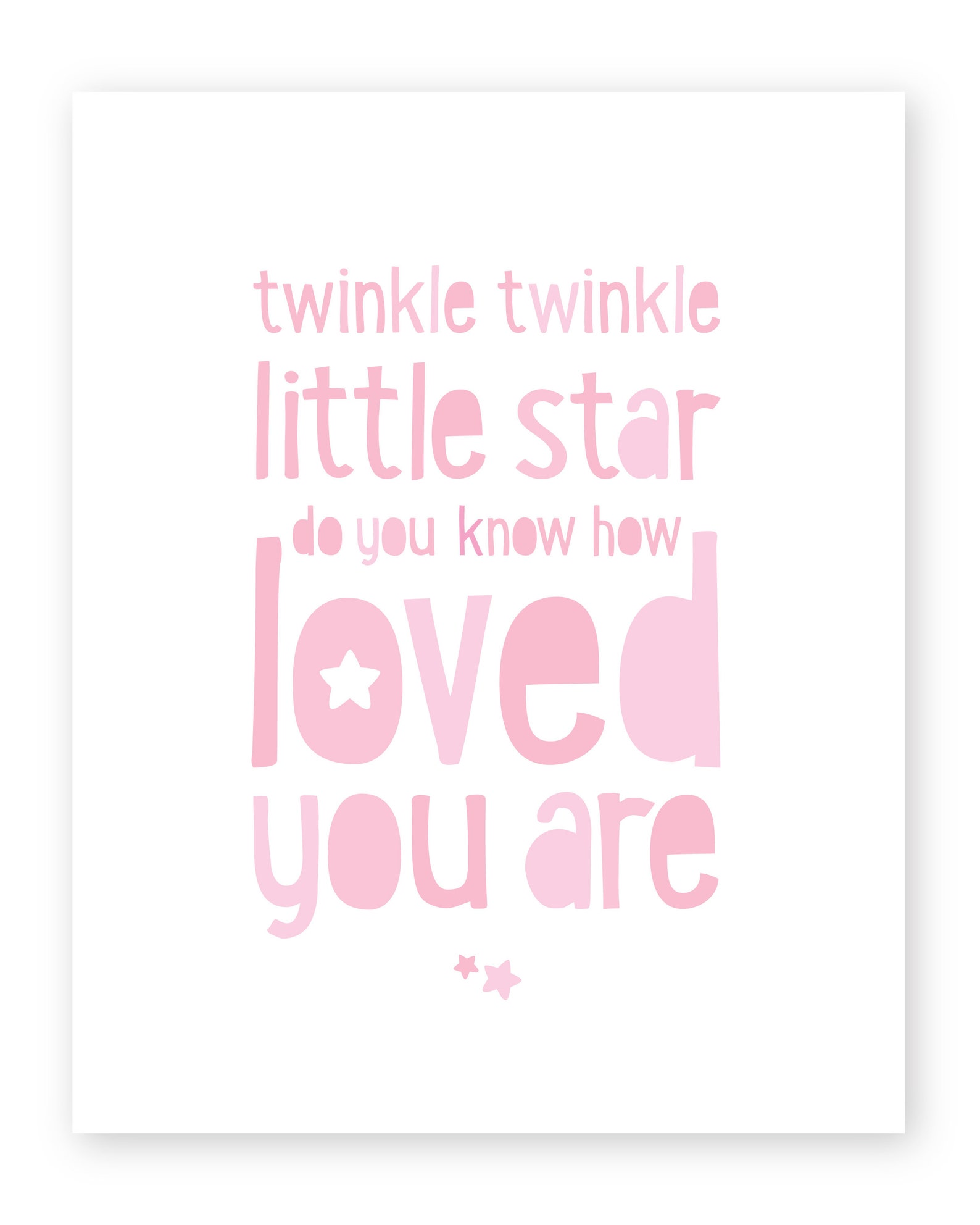 Twinkle Twinkle Nursery Prints Unique Nursery Decor Nursery | Etsy