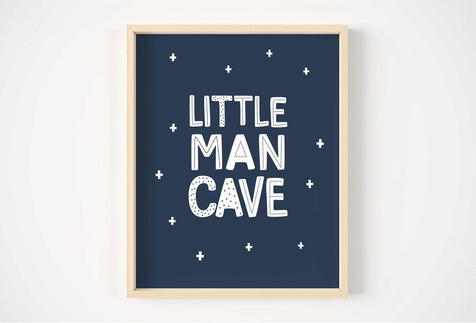 Nursery Wall Art Little Man Cave Nursery Print Boys - Etsy