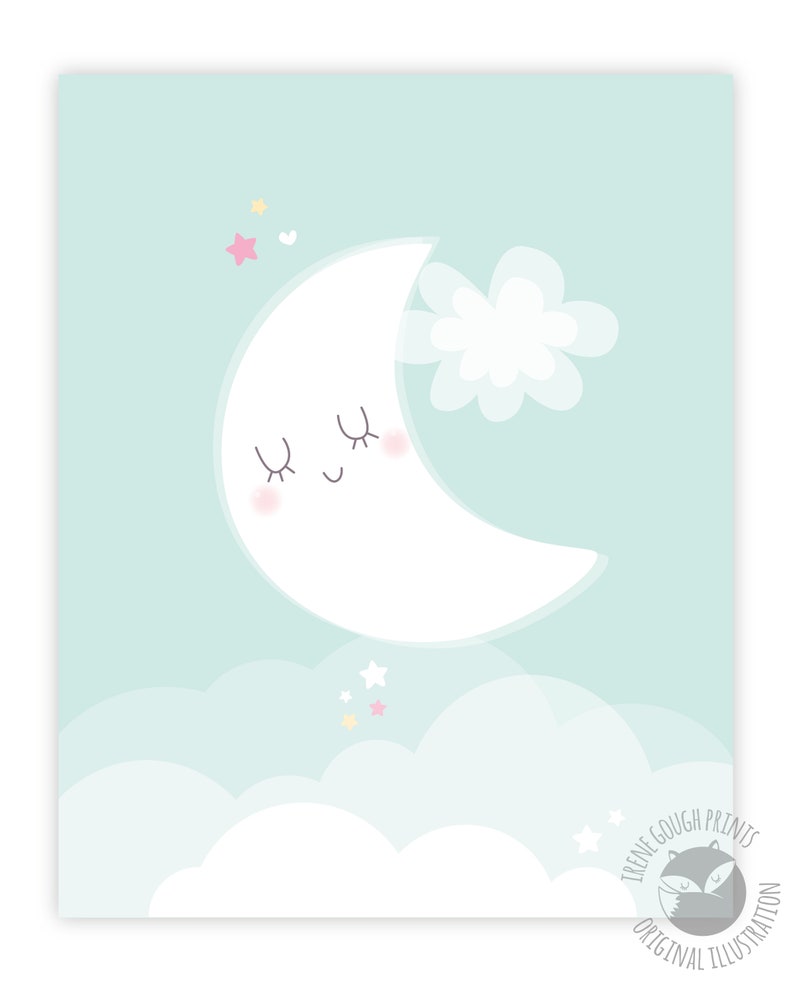 Set of 6 Cute Girls Nursery Prints Gift for Kids - Etsy