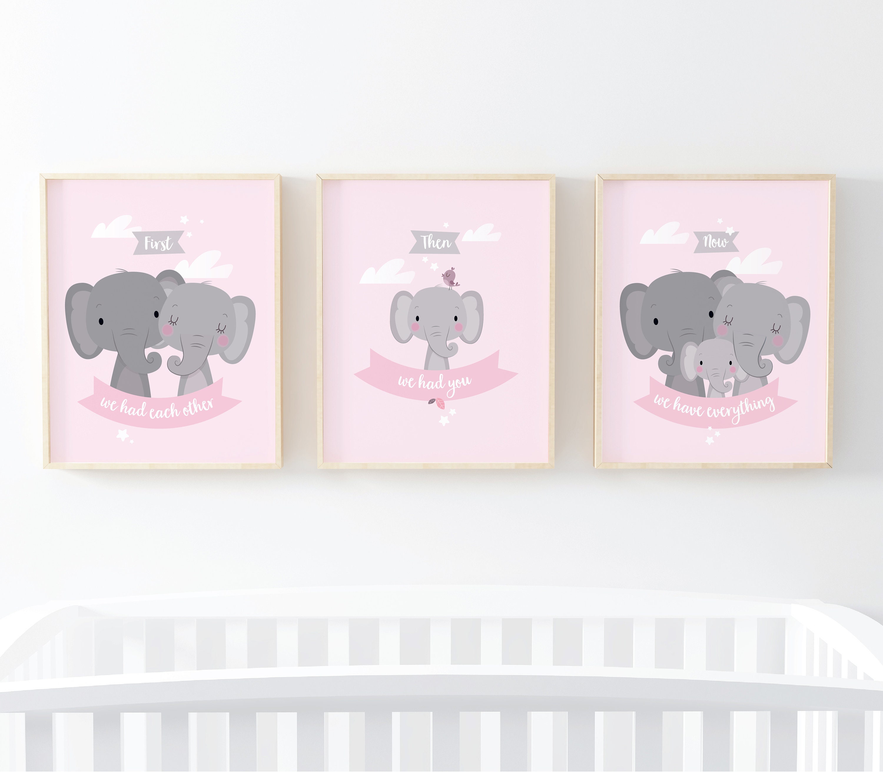 Nursery wall art boy Nursery decor First we had each other | Etsy