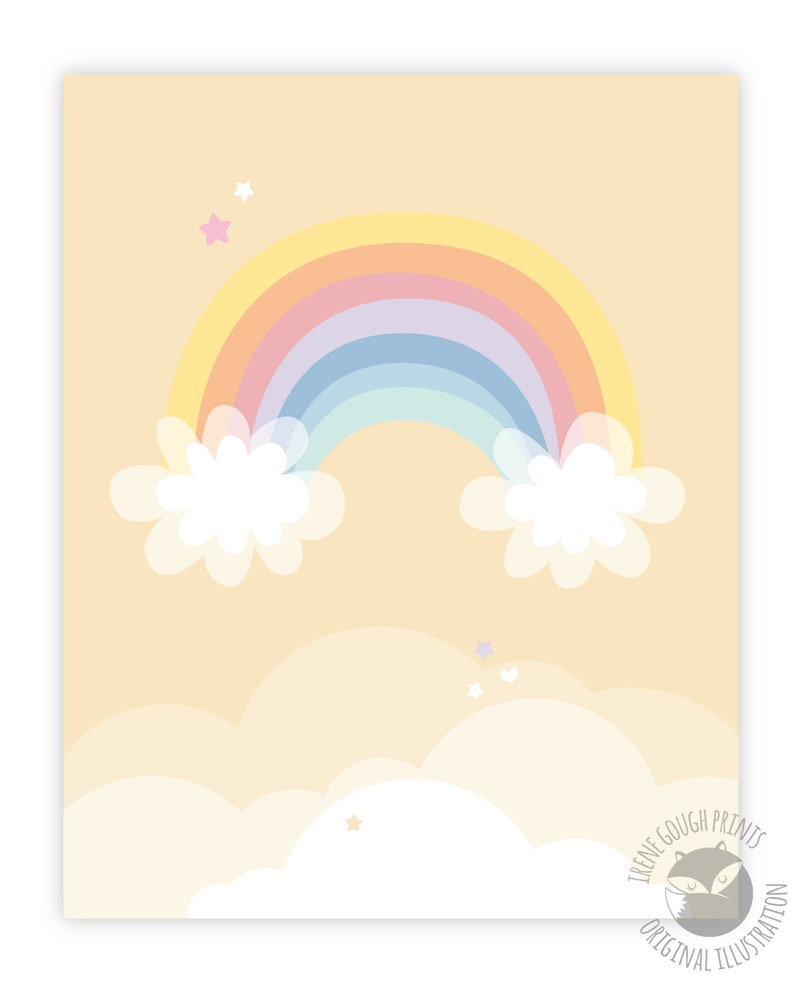 Set of 6 Cute Girls Nursery Prints Gift for Kids | Etsy