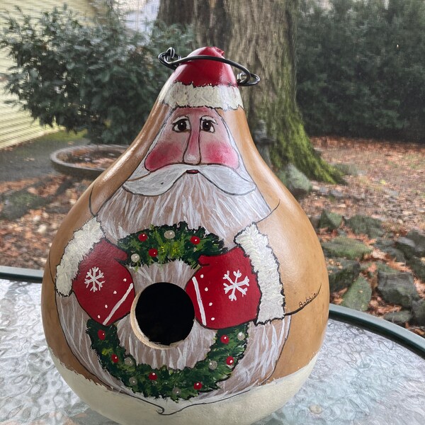 Christmas Gourd - Etsy