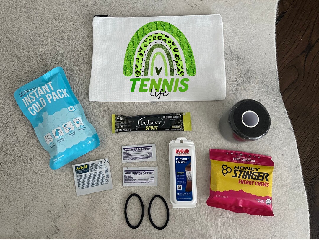 TENNIS Survival Kit / Custom Sports Kit / Kits for Athletes / - Etsy