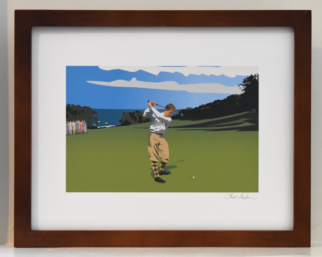 Vintage Golf Giclee Print, Vintage Golf Print, Golf Art, Golf Print ...