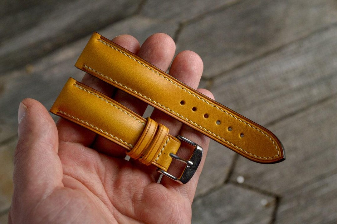 Leather Watch Band / Samples Sale One - S Size 21\18 - Etsy
