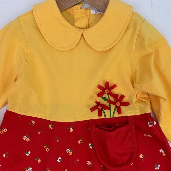 Vintage Buster Brown Girl's 6 Dress Floral Print Skir… - Gem