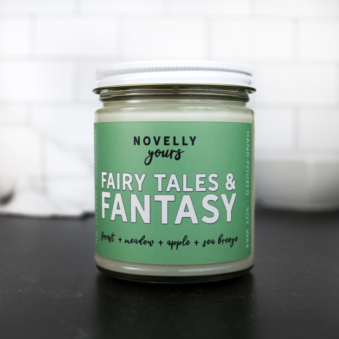 Fairy Tales & Fantasy Candle · Fantasy Bookish Lover Candle, Magical ...