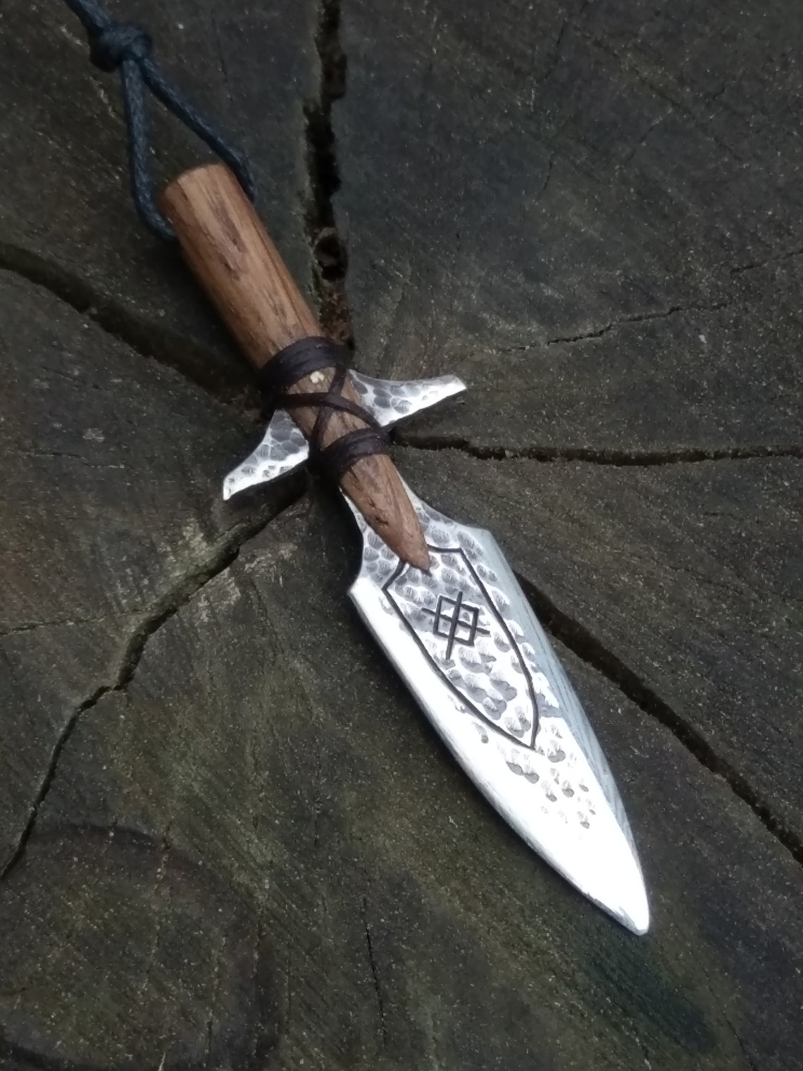 Sterling Silver Gungnir. Odin's Spear Pendant (large or Small). - Etsy