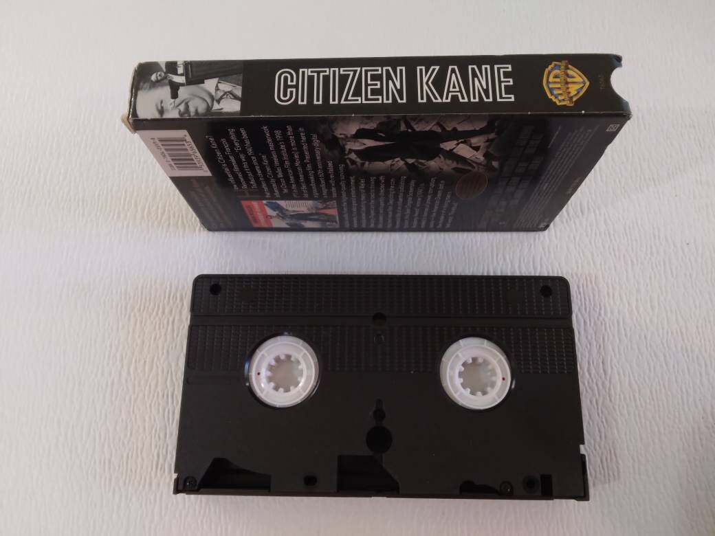 Citizen Kane VHS Tape - Etsy