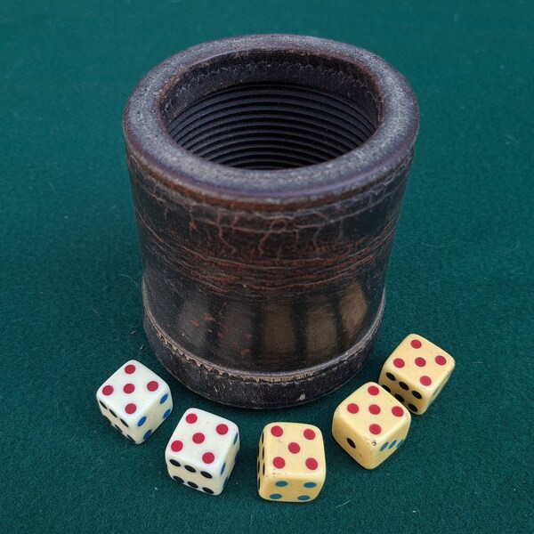 Dice Cup - Etsy