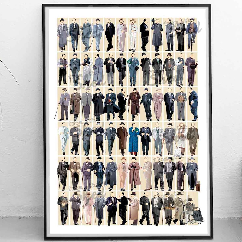 Poirot Art Prints - Etsy