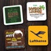 Goodfellas Drinks Coasters Set of 4 Bamboo Lounge Airline Diner Morrie ...