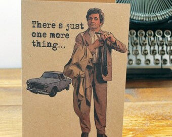 Columbo poster print in various sizes | Etsy