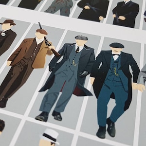 GANGSTER TV / MOVIE Wall Art Print Mafia Mob Crime 70s / 80s Fashion ...