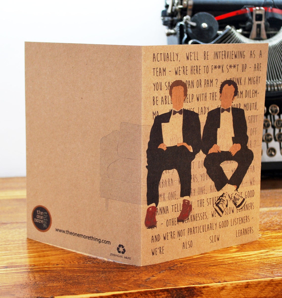 Stepbrothers Step Brothers Greeting Card Interview Scene Classic Comedy ...