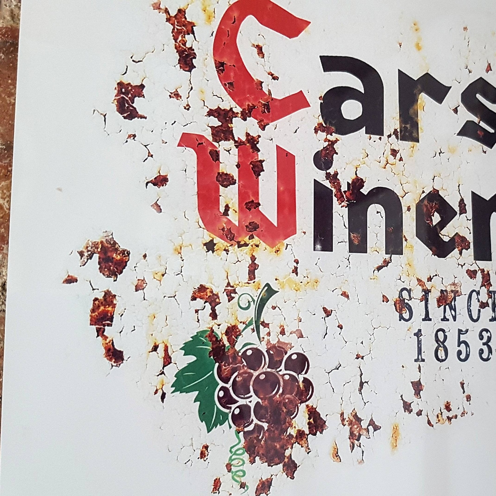 Columbo Carsini Wines Vintage Retro Mancave Metal - Etsy UK