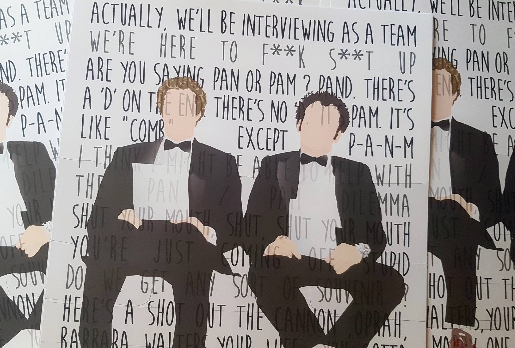 Step Brothers Movie Quotes A3 Wall Art Print Poster | Etsy