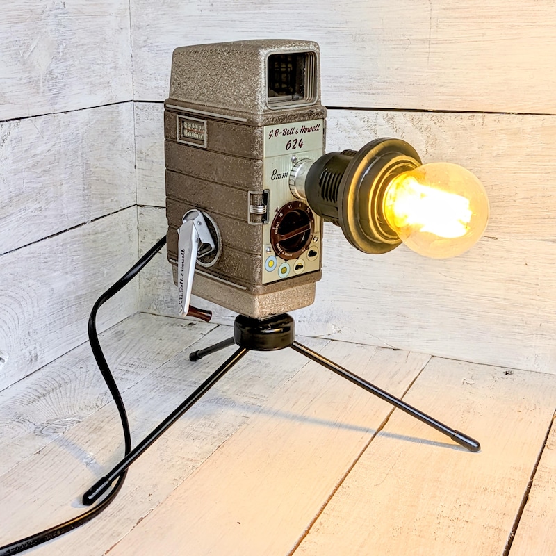 Film Camera Desk Lamp - Etsy UK