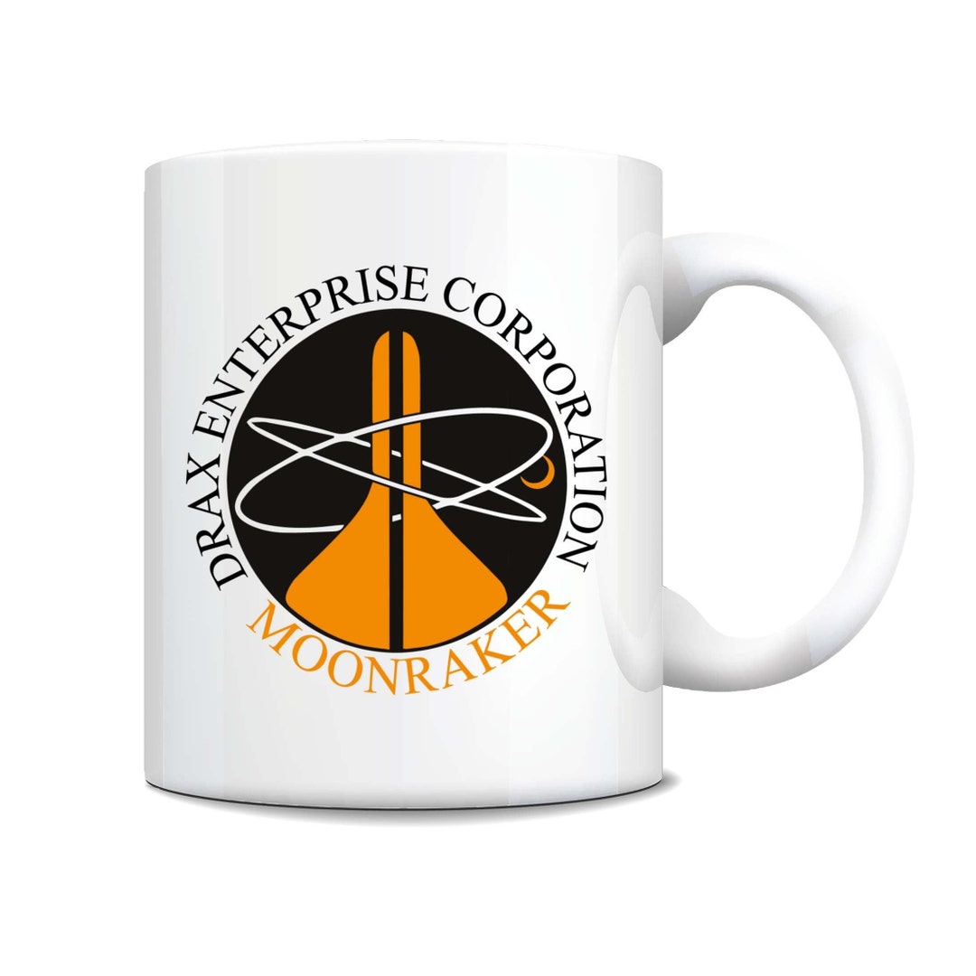Bond Moonraker Coffee Mug 70s Roger Moore Bond Villain Drax - Etsy