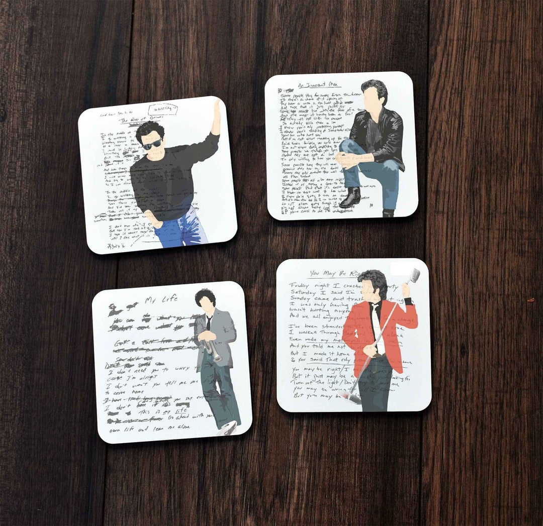 Billy Joel Song Lyrics Coasters River of Dreams Innocent Man 80s 90s ...