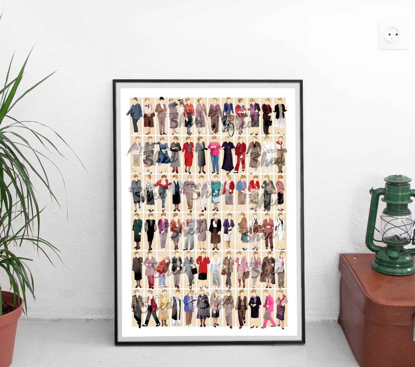 Murder She Wrote Vol. 2 JESSICA FLETCHER Wall Art Print , Angela ...