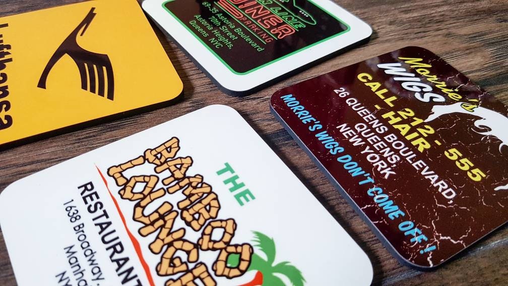Goodfellas Drinks Coasters Set of 4 Bamboo Lounge - Etsy