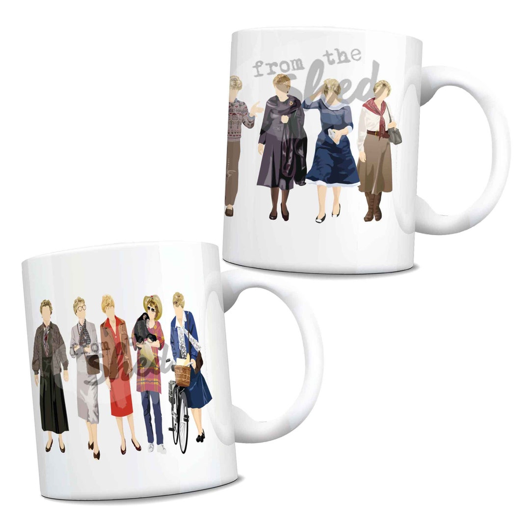 X2 Jessica Fletcher - Coffee Mugs - Murder She Wrote - 80s - 90s TV ...