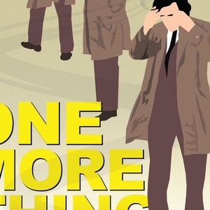 Columbo Just One More Thing A3 Wall Art Print Poster | Etsy