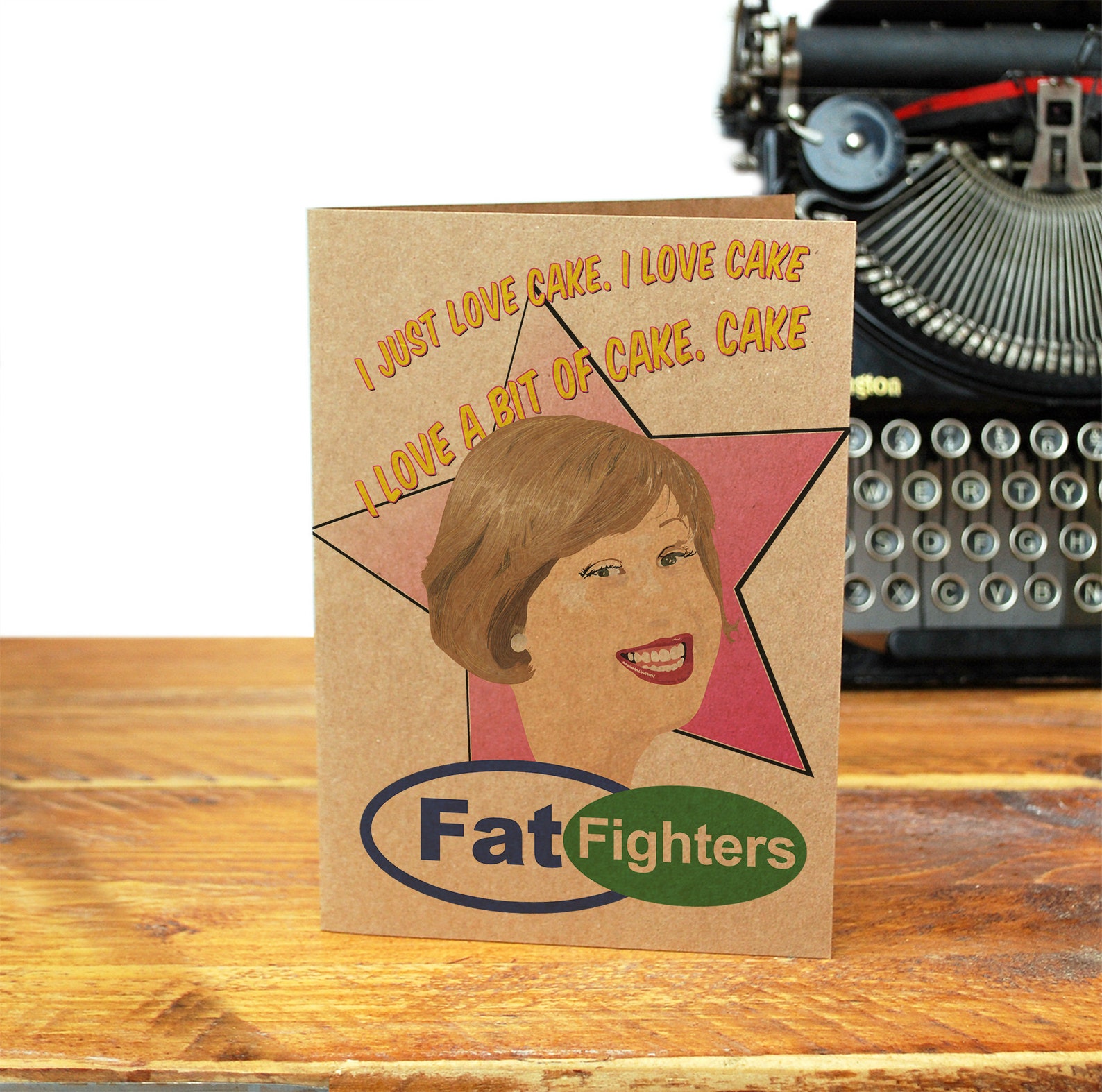 Fat Fighters Little Britain General Greeting Card - Etsy UK