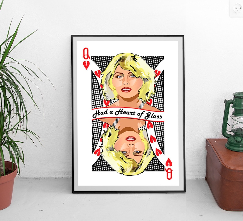 Blondie Debbie Harry Wall Art Icon Comic Book Art - Etsy UK