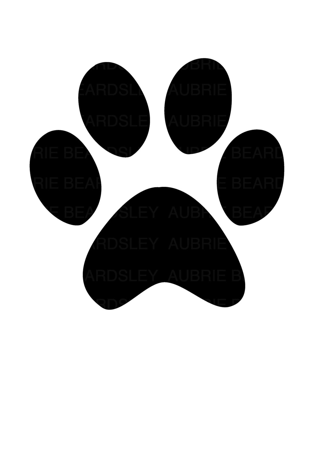 Pootafdruk SVG PNG Cricut Clip Art Tumbler Silhouette Cut - Etsy België