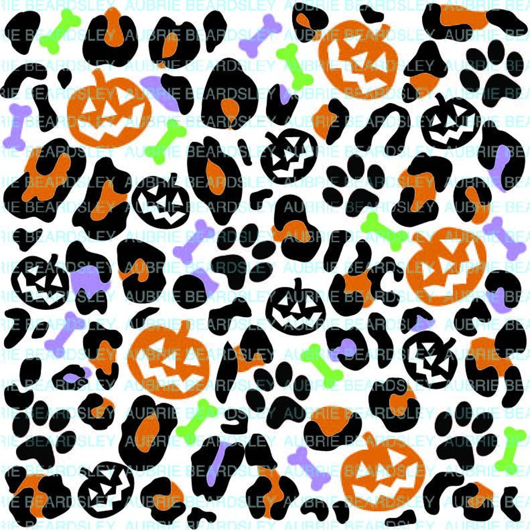 Leopard Print Svg, Leopard Svg, Cheetah Svg, Pumpkin SVG, Halloween SVG ...