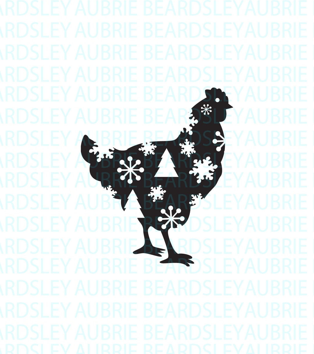 Chicken, Chicken Coop, Chicken Svg, Chicken Christmas Svg, Christmas ...