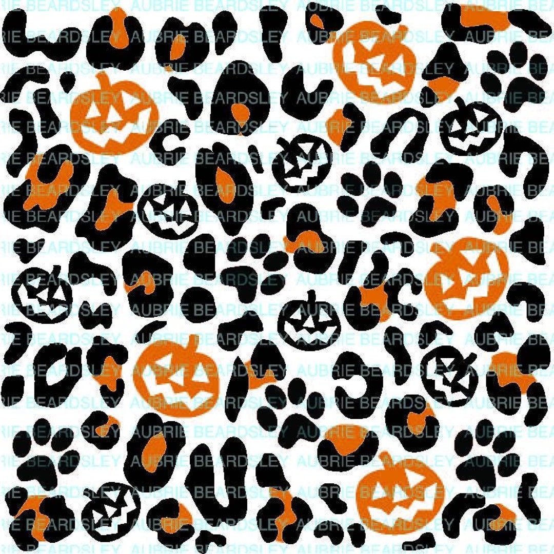 Leopard Print Svg, Leopard Svg, Cheetah Svg, Pumpkin SVG, Halloween SVG ...