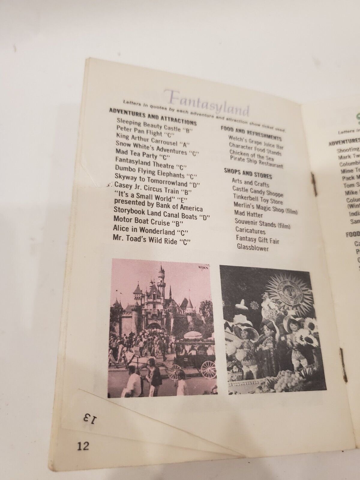 Vintage Walt Disney Disneyland Guide Book and Magic Key Coupons - Etsy