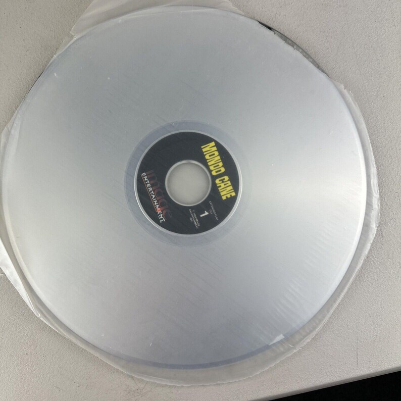 Mondo Cane 1984 Vintage Laser Disc, Horror Cult Classic - Etsy