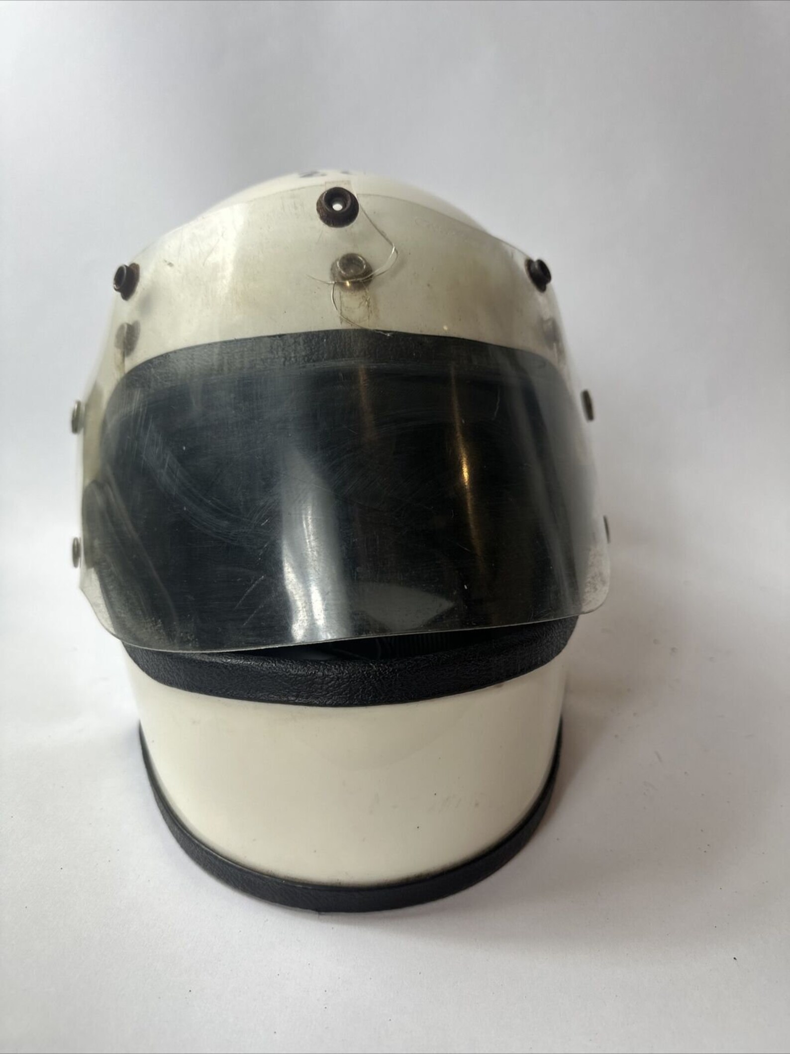 Vintage Motorcycle Helmet W/ Masonic Scottish Rite VFW Sticker ...