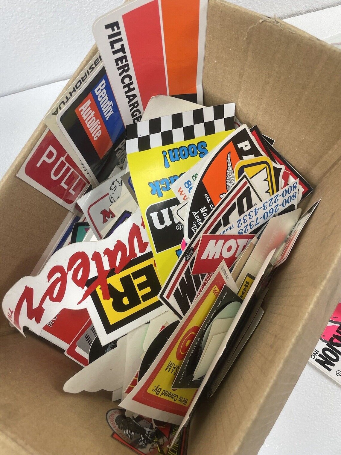 Vintage 90’s Motorcycle Dealership Advertising and Promotional Sticker ...