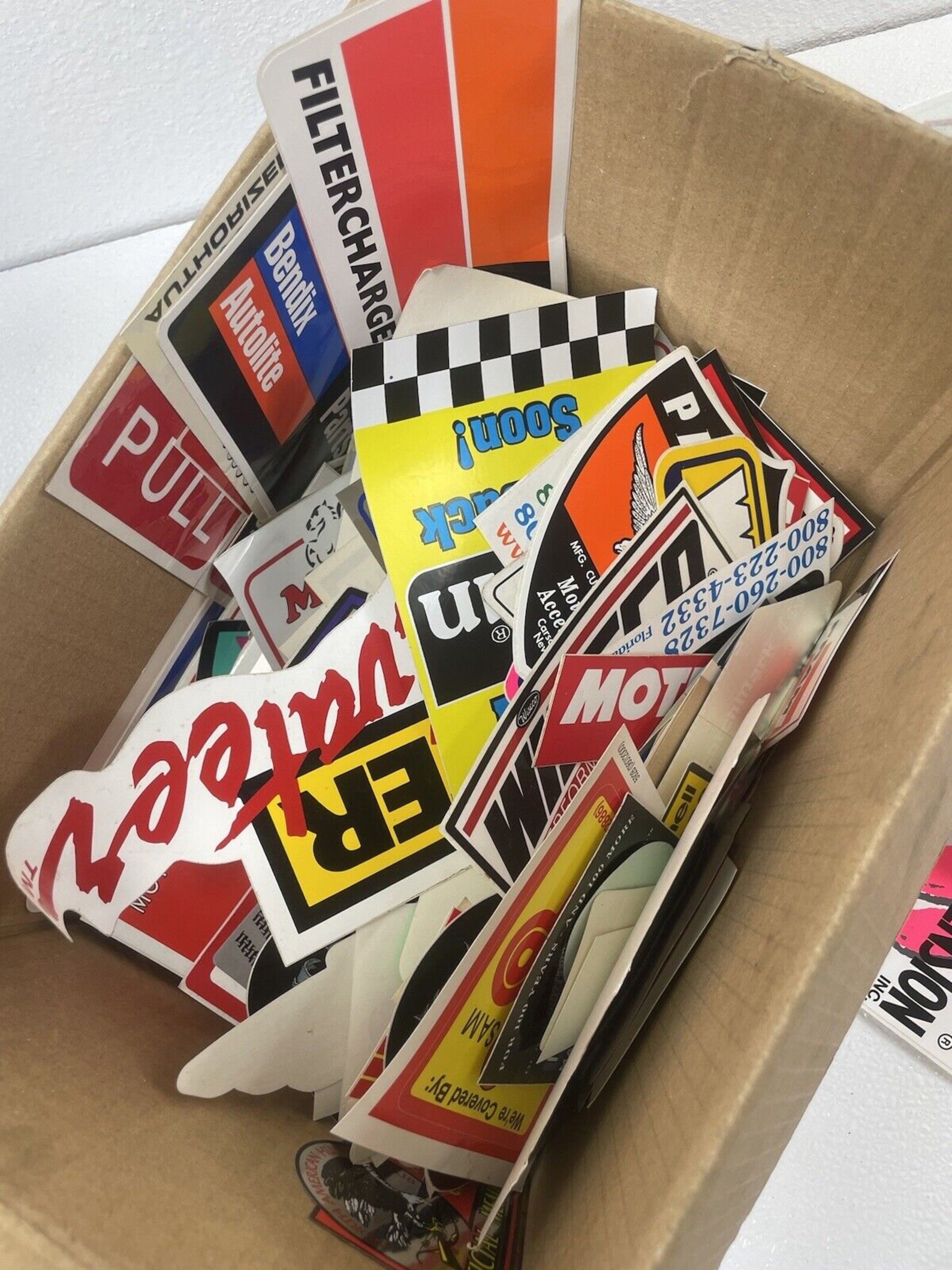 Vintage 90s Motorcycle Dealership Advertising and Promotional Sticker ...