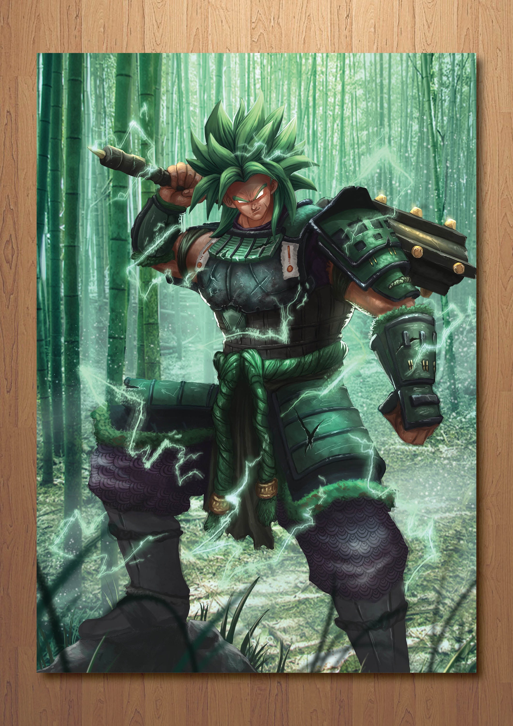 DBZ Samurai Art Print Bundle | Etsy