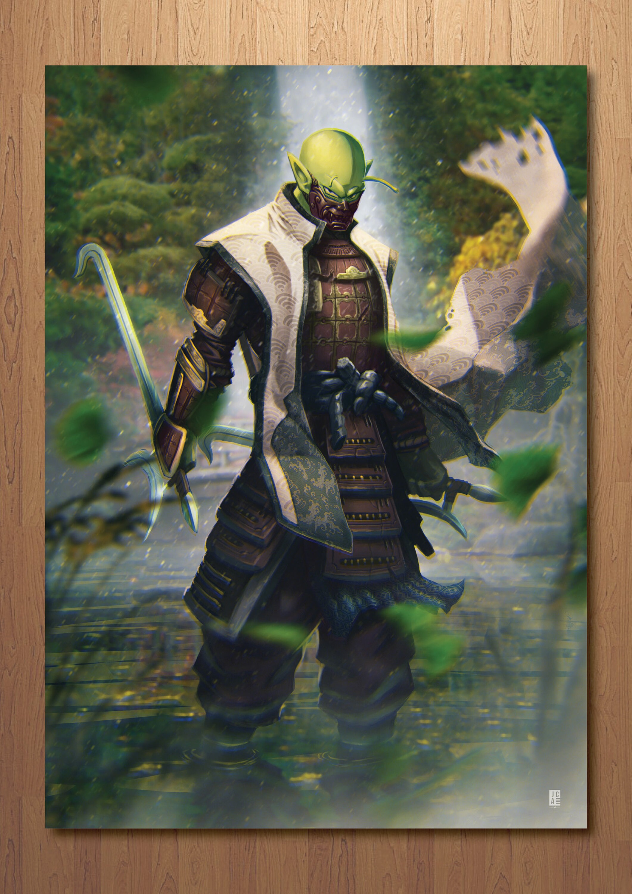 DBZ Samurai Art Print Bundle | Etsy