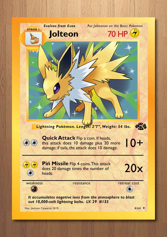 Jolteon Card