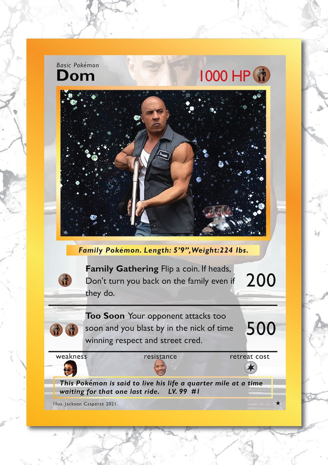 Dom Pokemon Card Art Print - Etsy
