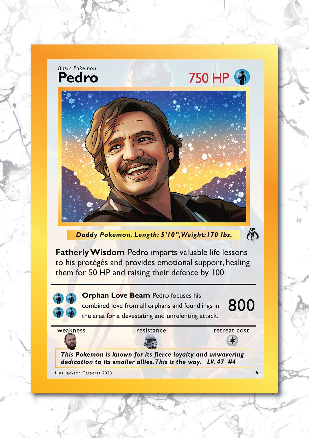 Pedro Pokemon Card Art Print - Etsy