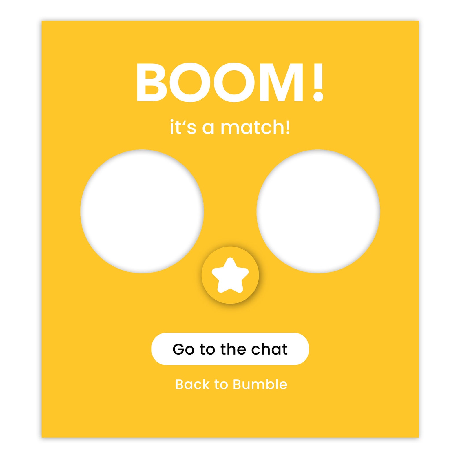 Bumble Match Photo Booth Frame Wedding Printable PDF Download - Etsy