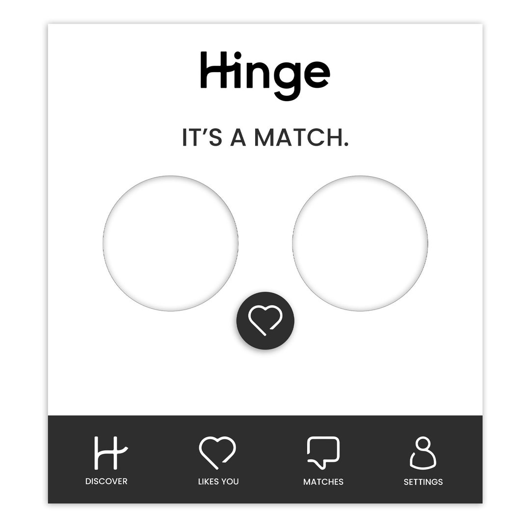 Hinge Matched Frame Photo Booth Wedding Printable PDF Download - Etsy