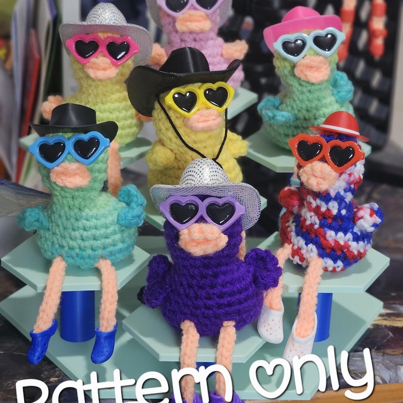 Crochet Glam Chick Pattern - Etsy