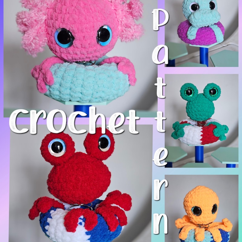 Crocheted Bobble Heads - Etsy
